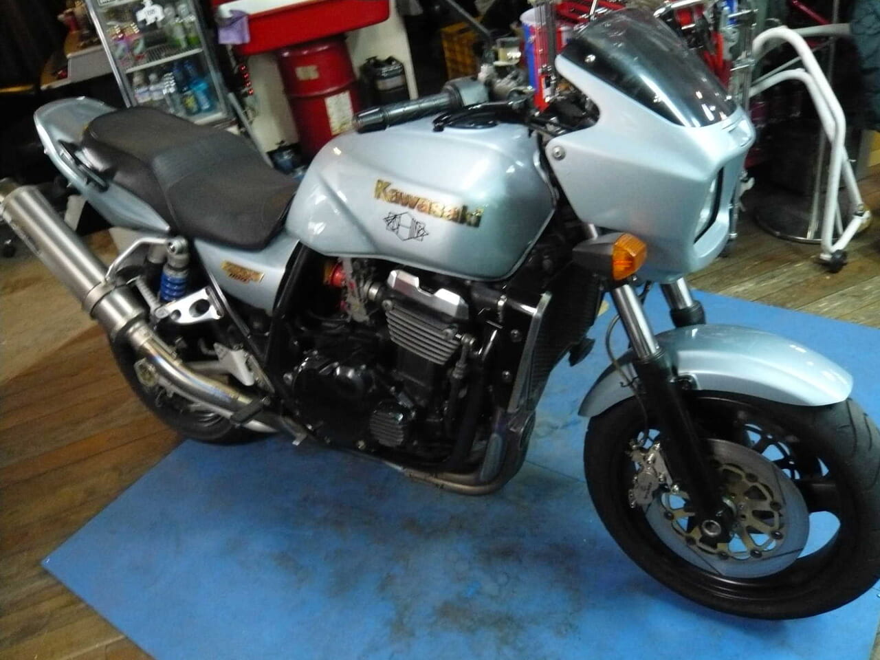 ZRX1100アンダーチューブを強化せよの巻き | decoboco