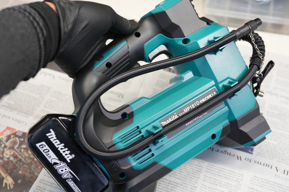 意外とかなり便利？マキタ MAKITA 充電式空気入れMP181D 【Thoughts】バイク。 | decoboco