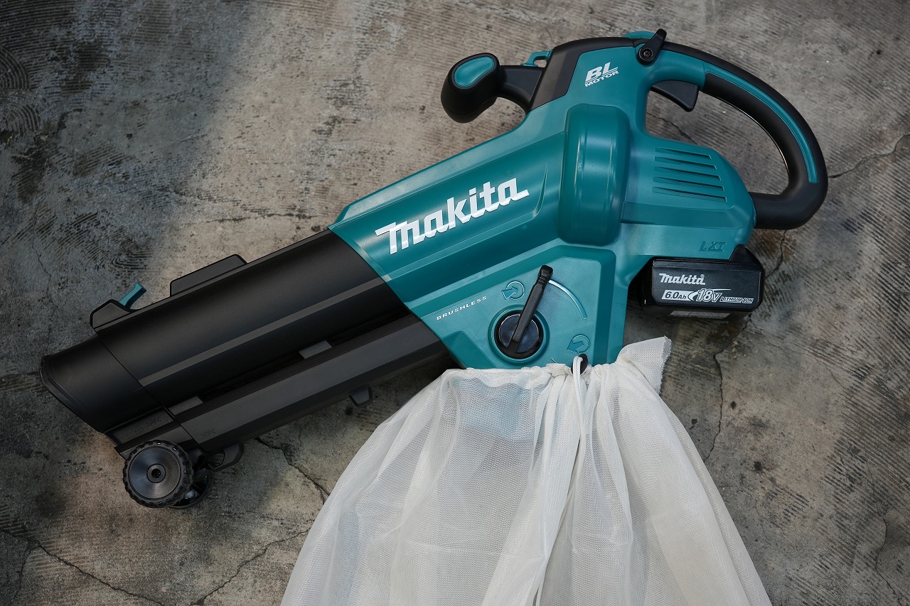 洗濯ネットで効率化「マキタ充電式ブロワ集じん機MUB187D」意外と便利過ぎる！ | decoboco