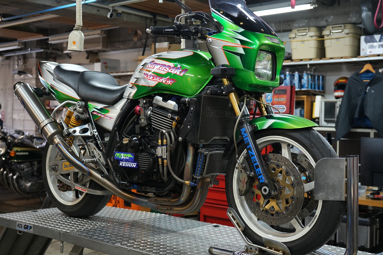 ZRX1100 車検 フルード交換 | decoboco