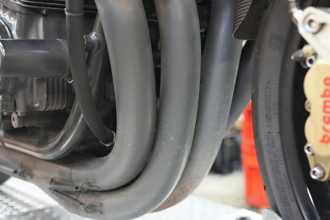 「極太」NGC(NEW GENERATION CLASSIC）油冷メガホンマフラー GS1200SS | decoboco