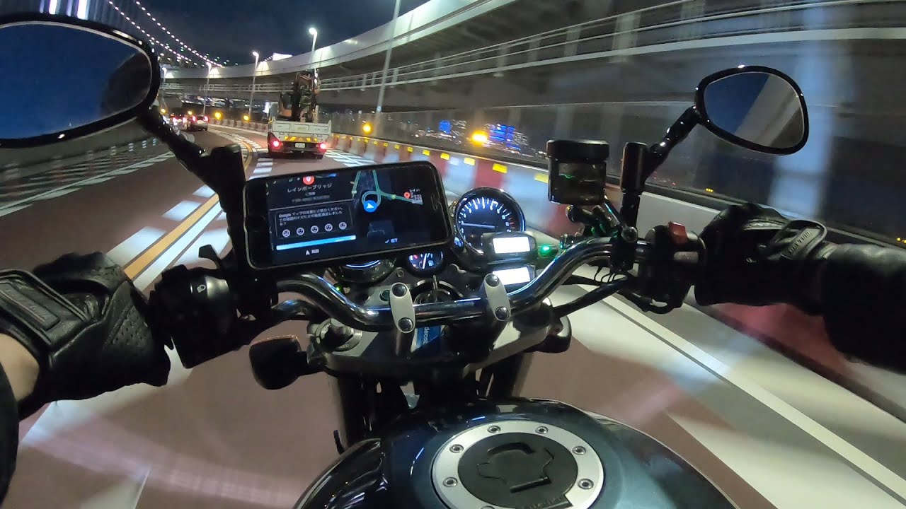 Tokyo night view SUZUKI GSX1200 イナズマ1200 | decoboco