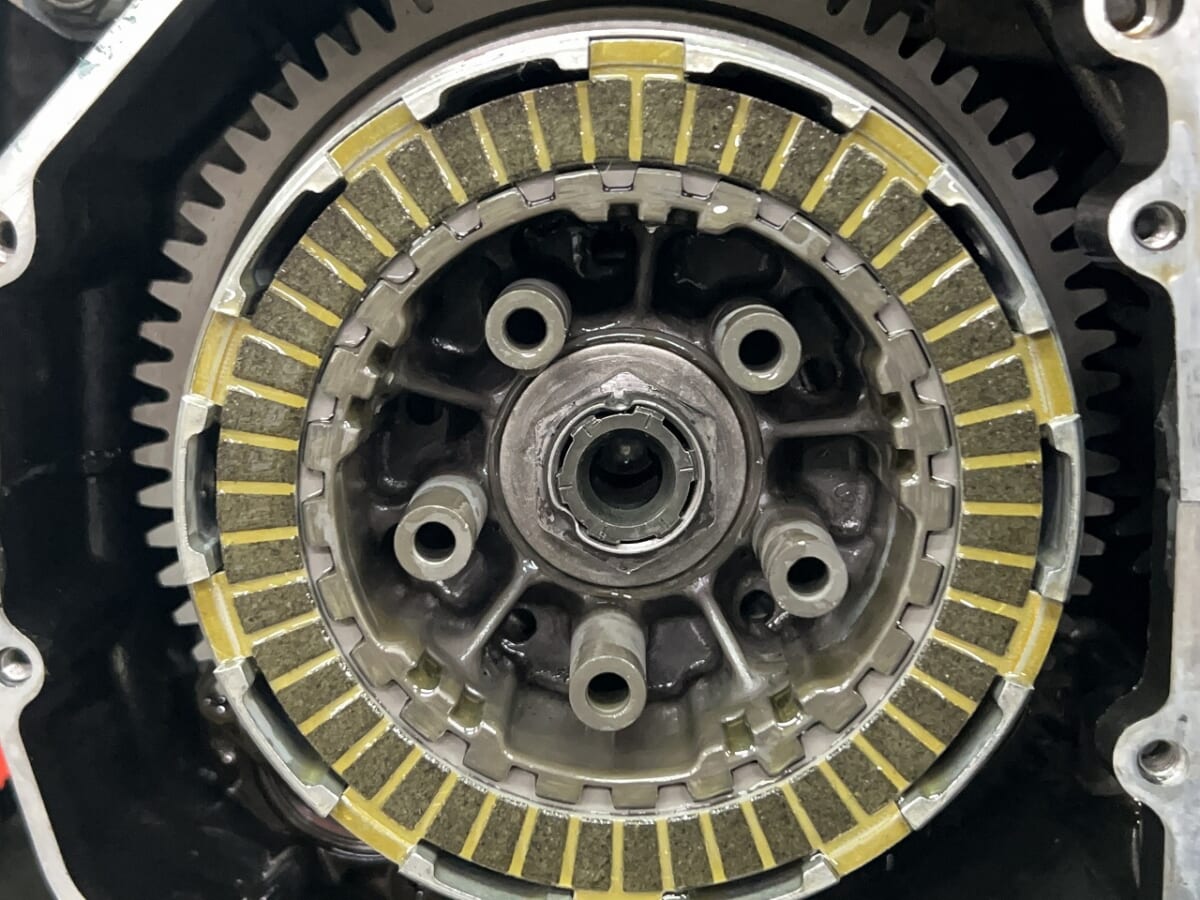 GSF1200 車検 FCCクラッチ交換 シェルアドバンスオイル交換 | decoboco