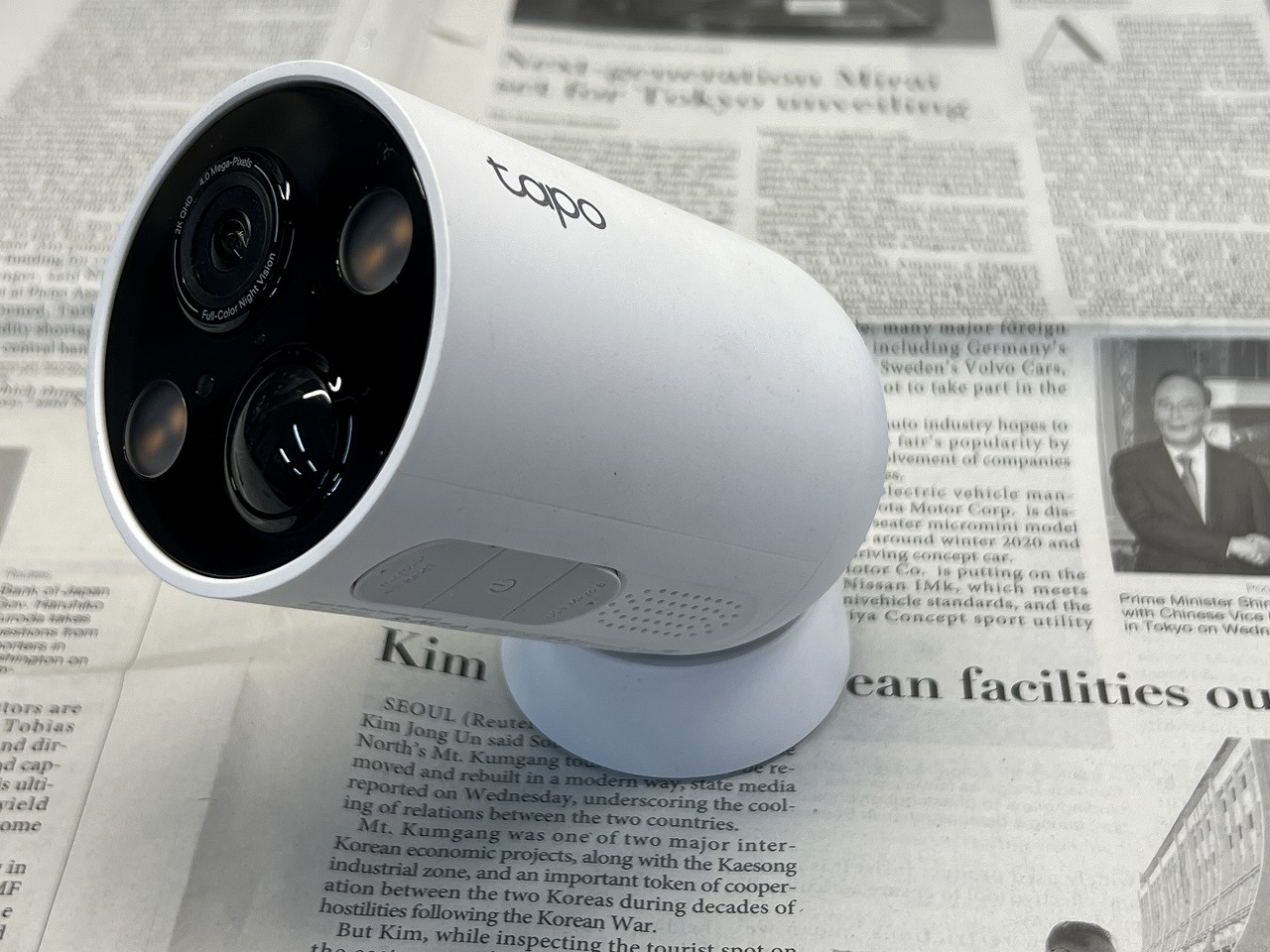 2024-2/21発売 おNEWな防犯「内蔵バッテリーで300日も？」ワイヤレス防犯カメラ！バイク・車が画期的 タポ C425 | decoboco